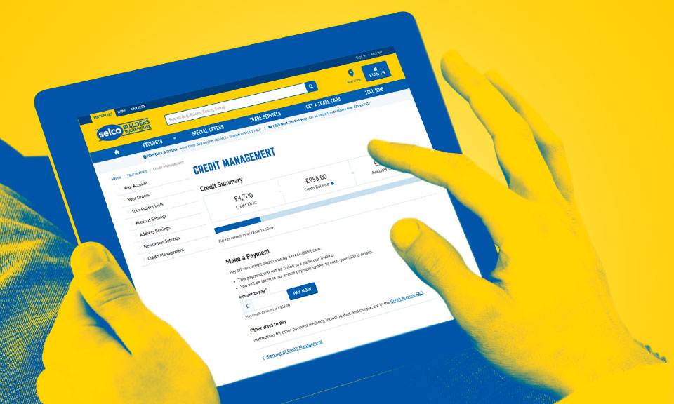 Manage your Selco Credit Account anytime, anywhere | Selco