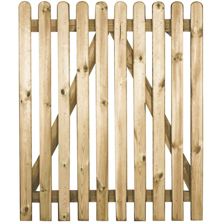Fence Wicket Gate Rounded Top 1000 x 900mm FSC® | Selco