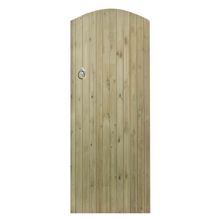 Ledged & Braced Arched Top Gate 1829mm x 915mm (6' x 3') FSC | Selco