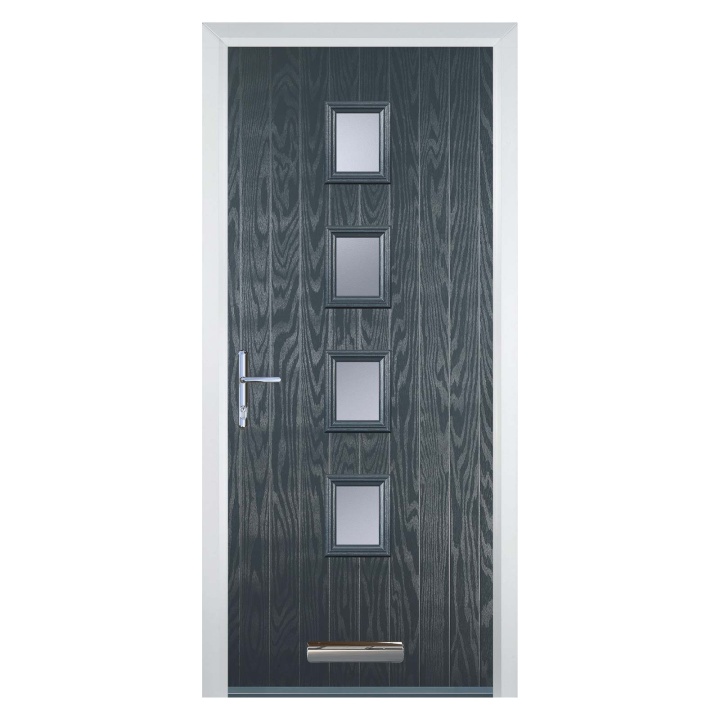 Anthracite Grey Cottage Style Composite Door | Selco