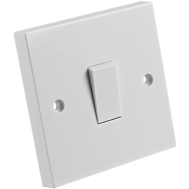 1 Gang 1 Way Switch 10A White | Selco 1 Gang 1 Way Switch 10A White | Selco
