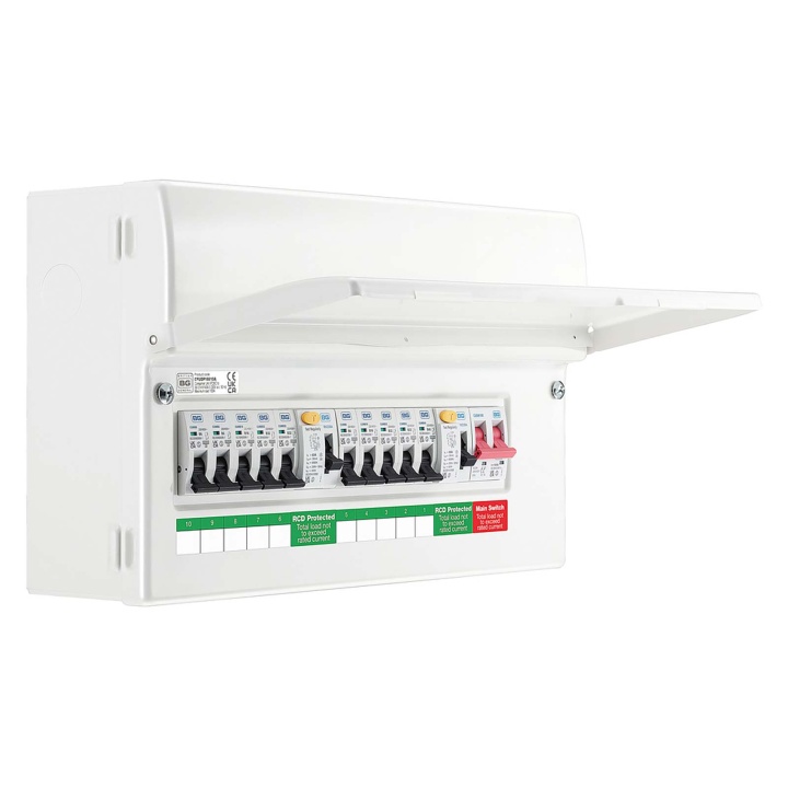 BG Fortress 16 Module 10 Way Consumer Unit | Selco