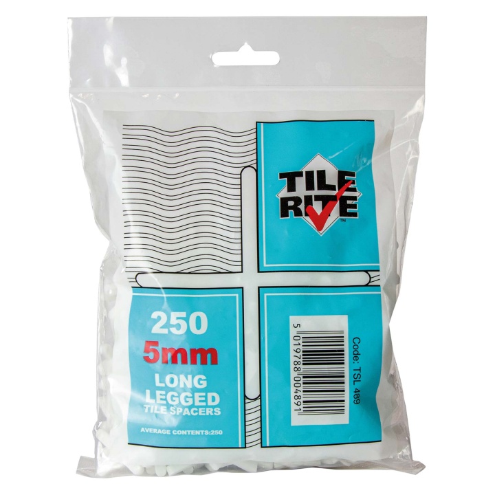 5mm Long Leg Tile Spacers Pack of 250 | Selco