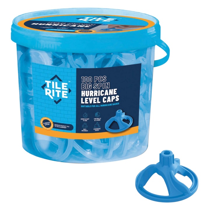 Tile Rite Big Spin Hurricane Level Caps | Tiling | Selco