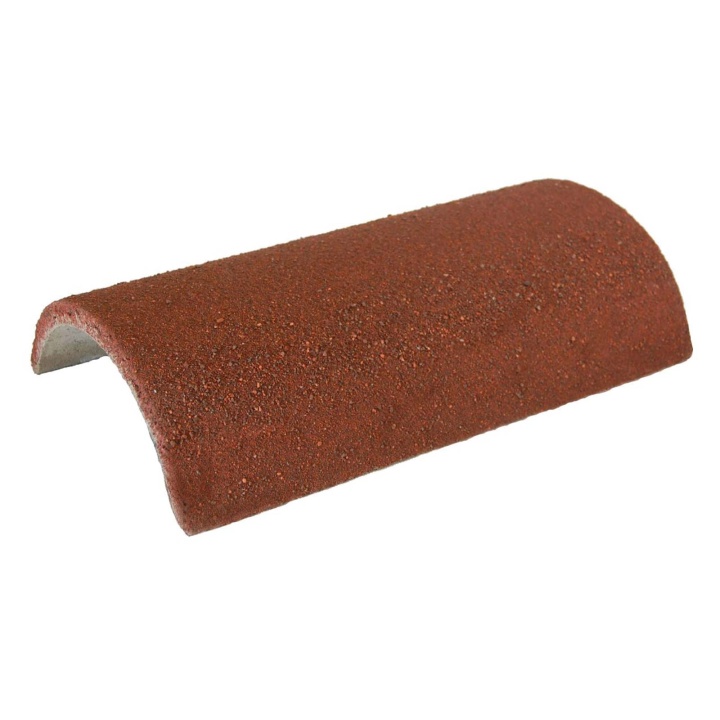 Redland Half Round Ridge Tile Antique Red | Roof Tiles | Selco