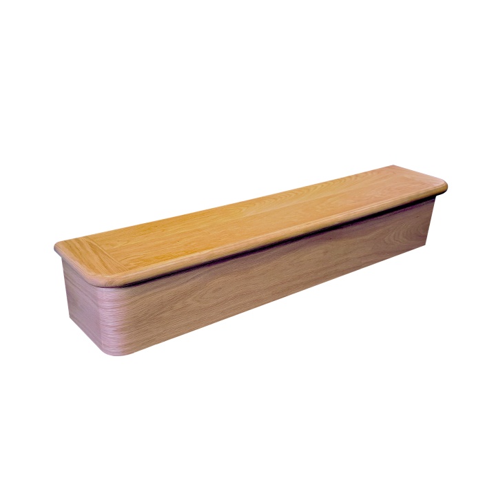 Stair Klad Universal Oak Bullnose Tread Kit Lacquered | Selco