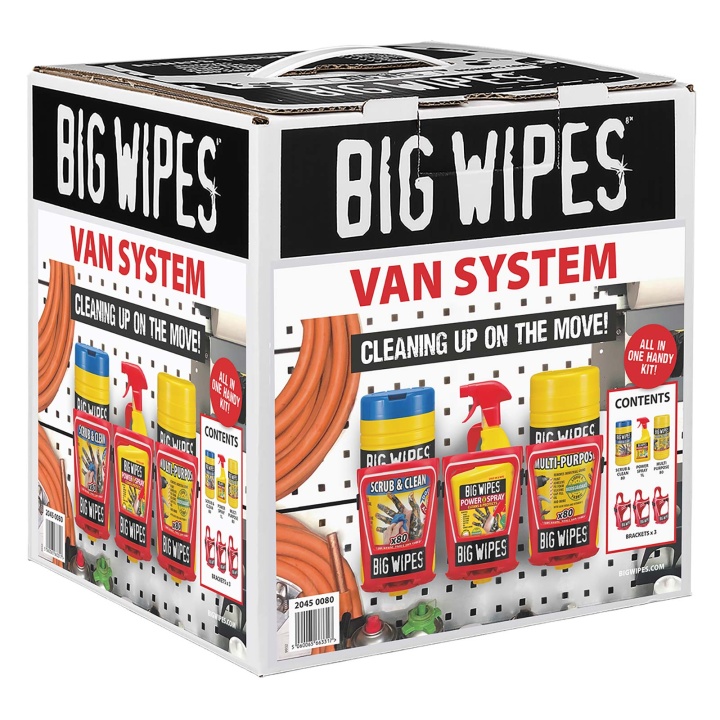 Big Wipes Van All-in-One Dispensing System | Selco