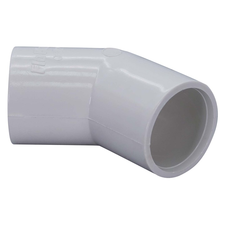 FloPlast White Overflow 22mm 135° Bend | Selco
