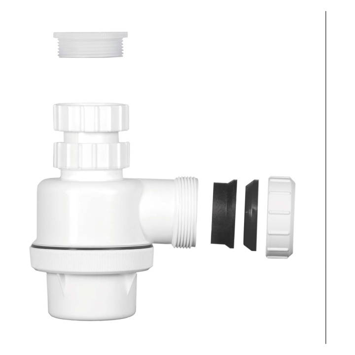 Fluidmaster PRO Telescopic Bottle Trap with Anti Vac (32mm / 40mm) | Selco