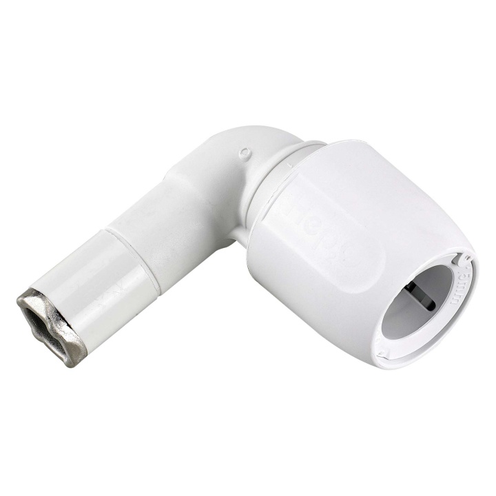 Hep2O Push-Fit Single Socket 90° Elbow 15mm | Plumbing | Selco