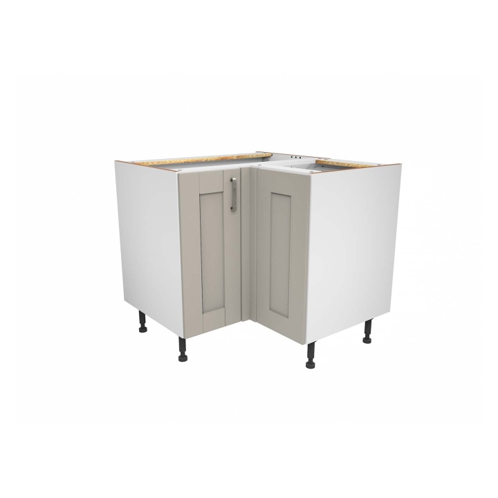 Verona Pebble 935mm Corner Base Unit L Shape Pack 2 of 2 | Selco