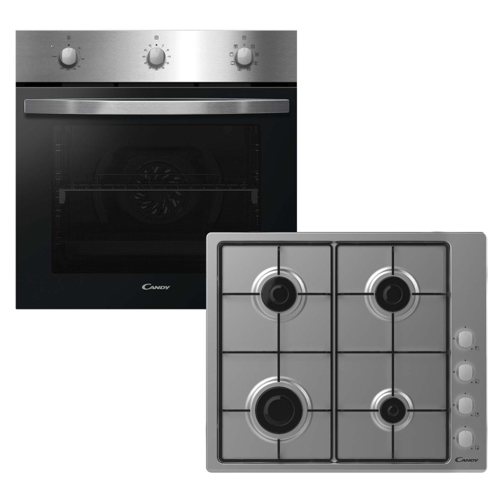 Candy Single Fan Oven & Gas Hob Pack | Selco