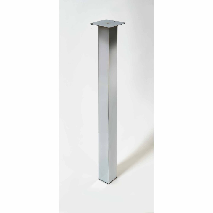Rothley Square Worktop Support Leg Chrome | Selco | Selco