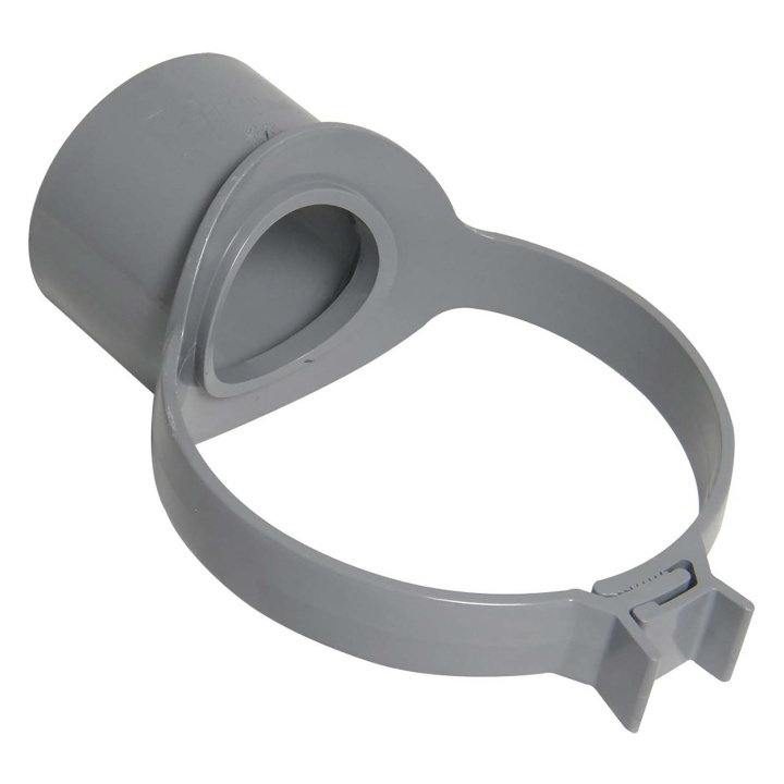 FloPlast Grey 110mm Soil Strap on Boss | Selco