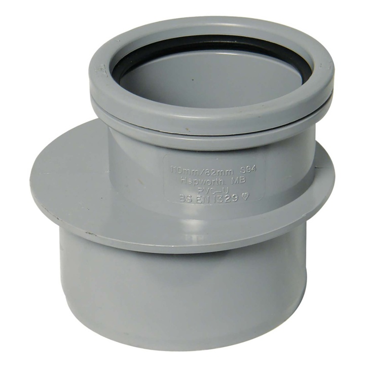 FloPlast Grey Soil 110mm x 82mm Reducer | Selco