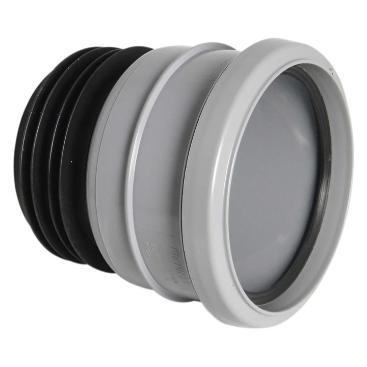 FloPlast Grey 110mm Soil Universal Pipe Connector | Selco