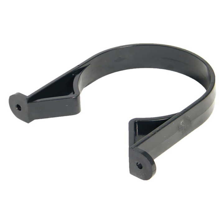 FloPlast Black 110mm Soil Pipe Socket Clip | Selco