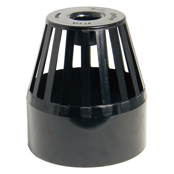 FloPlast Black 110mm Soil Vent Terminal | Selco
