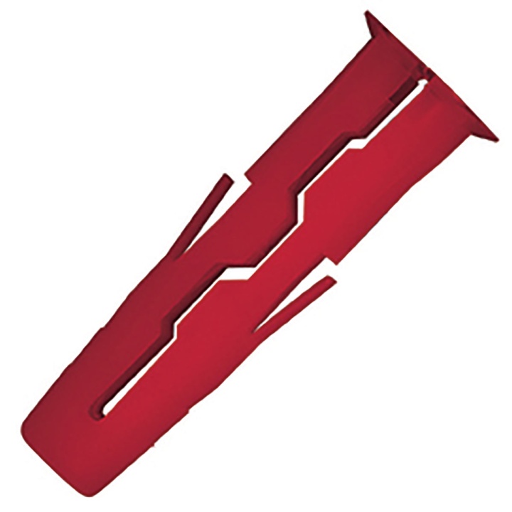 Rawlplug Uno Plugs Red 6 x 28mm Pack of 288 | Selco