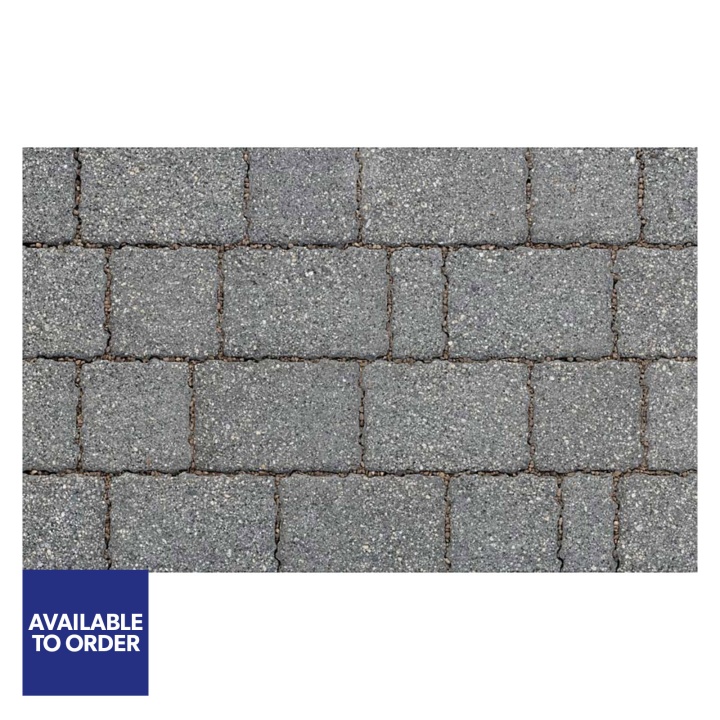 Stonemarket Rio Permeapave® Paving Pack Mixed Size Grey 8.05m² | Selco
