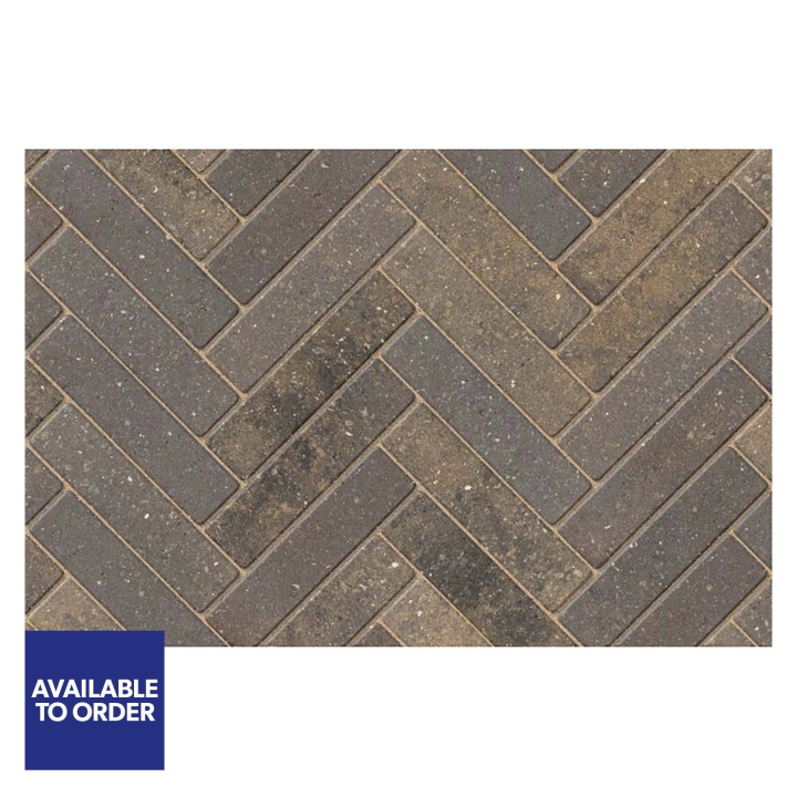 Stonemarket Avenu Linear Paver Charcoal 200x50x60mm 8 m² | Selco