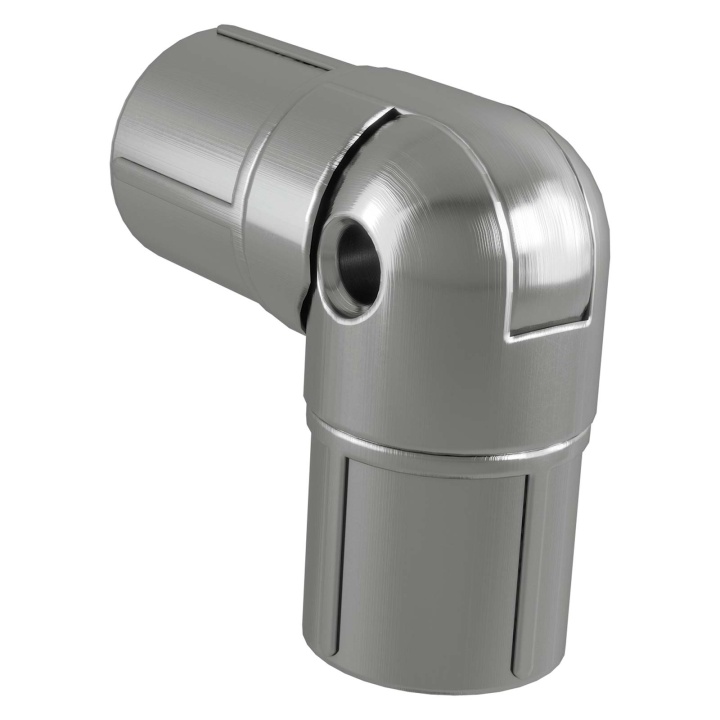 Bay Window Adjustable Bracket Brushed Silver | Curtain Rail Fittings ...