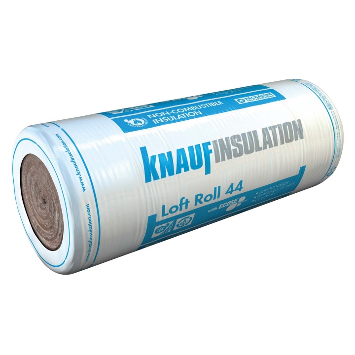 Knauf Insulation Loft Roll 44 100mm 11.087m² | Selco