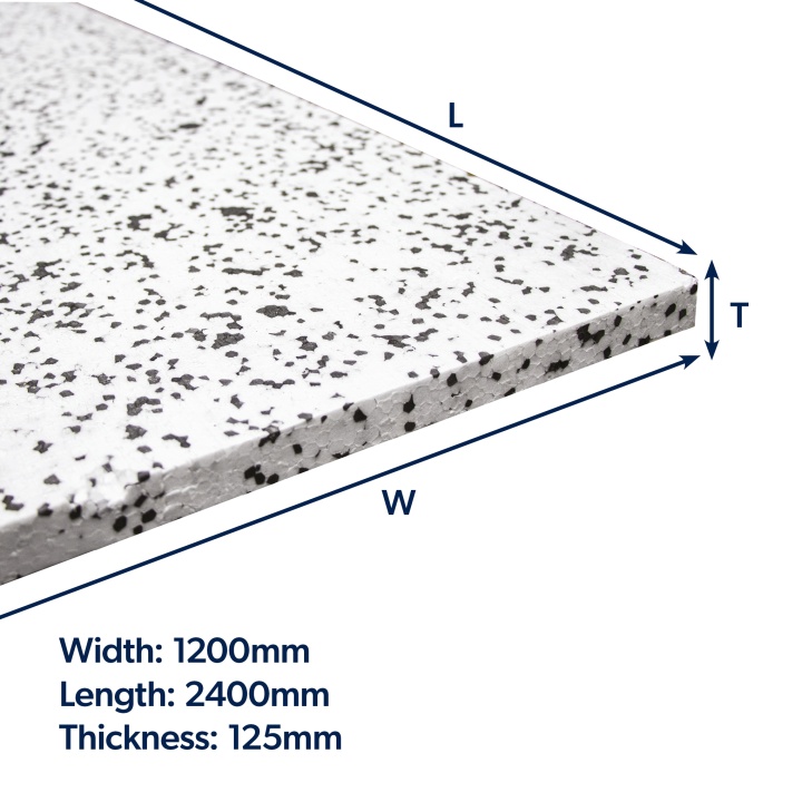 Jabfloor 70 Floor Insulation 2400 x 1200 x 125mm | Selco