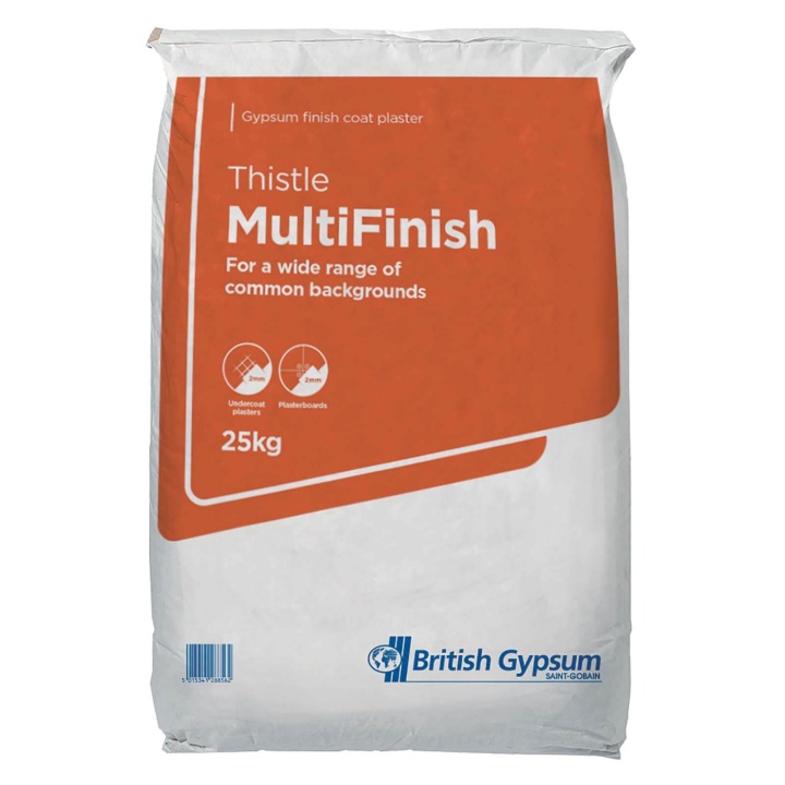 Thistle Multi Finish Plaster 25kg | Selco