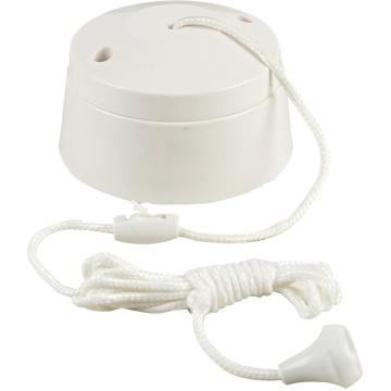 1 Way 6A Ceiling Pull Switch White | Selco