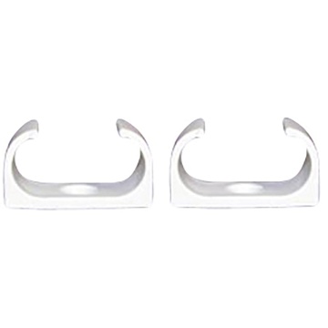 ECO16 Oval Fixing Clips for 16mm Oval Conduit Pack of 2 | Selco