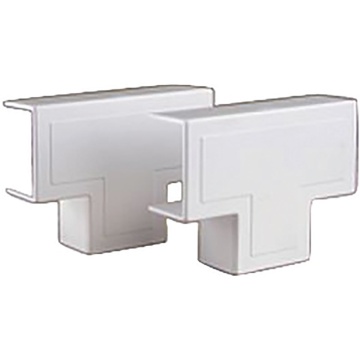 Cable Trunking Flat Tee 16 x 16mm Pack of 2 | Selco