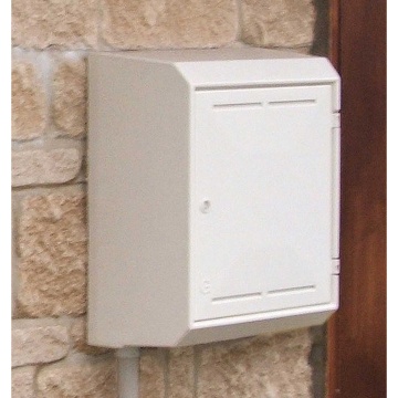 Surface Gas Meter Box White | Selco
