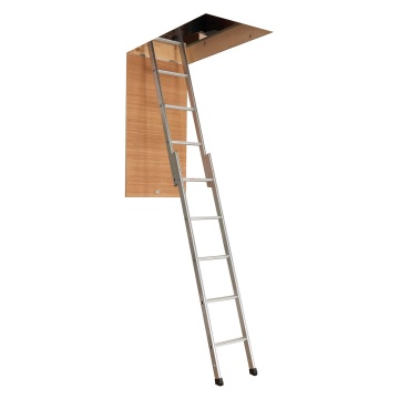 Werner Spacemaker Aluminium 2 Section Loft Ladder | Selco | Selco