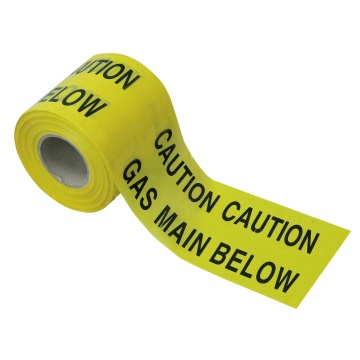 Faithfull Underground Gas Warning Tape 365m | Safety Signs | Selco