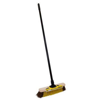 Bulldozer 15" Heavy Duty Dual Bristle Broom | Selco