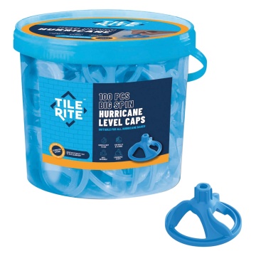 Tile Rite Big Spin Hurricane Level Caps | Tiling | Selco