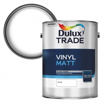 Dulux Trade Vinyl Matt Emulsion White | Selco
