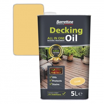 Barrettine All In One Deck Oil 5L | Selco