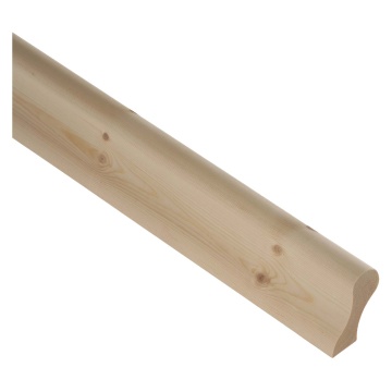Stair Pigs Ear Pine Handrail 4200mm | Selco
