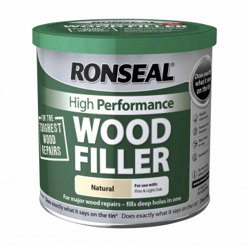 Ronseal High Performance Wood Filler 550g | Selco
