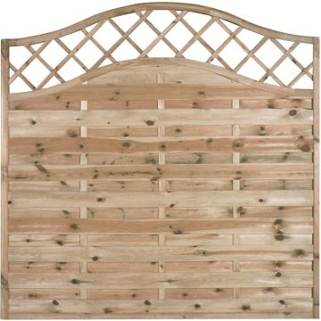 Sussex Wave Fence Panel 1800mm x 1800mm | Selco