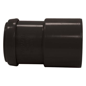 FloPlast Black Push Fit 40 x 32mm Reducer | Selco