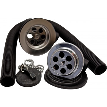 Stainless Steel Bath Waste & Overflow 1½" | Selco