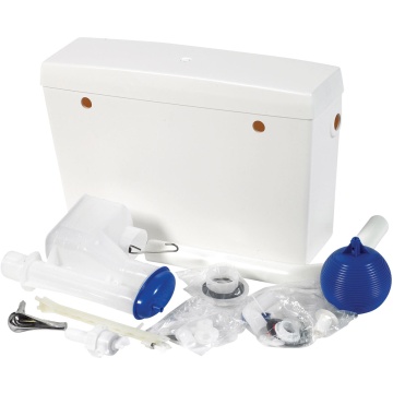 Macdee Elan Low Level Cistern with Chrome Lever | Selco