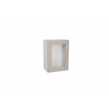 Verona Pebble 500mm Glass Wall Unit | Kitchen Cabinets | Selco | Selco