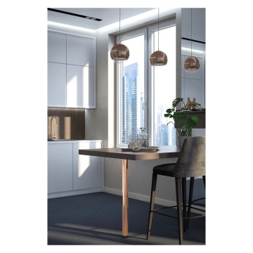 Worktop Support Leg Polished Copper | Selco