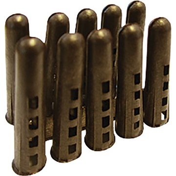 Rawlplug Contract Wall Plugs Brown Pack of 100 | Selco