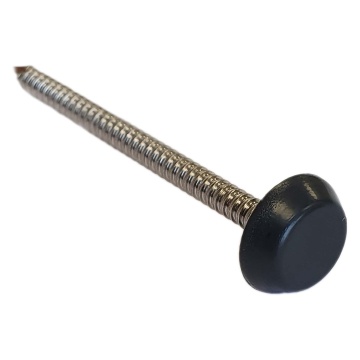 50mm Anthracite Polytop Nails Pk100 | Nails & Pins | Selco | Selco