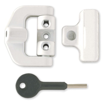 Yale PVCu Window Lock & Key White | Selco